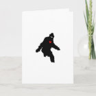 Bigfoot Sasquatch Yeti I Love You Greeting Card | Zazzle.com