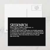 Sassenach Postcard | Zazzle