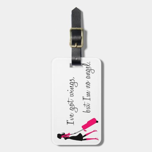 Sassy Flight Attendant Luggage Tag Zazzle