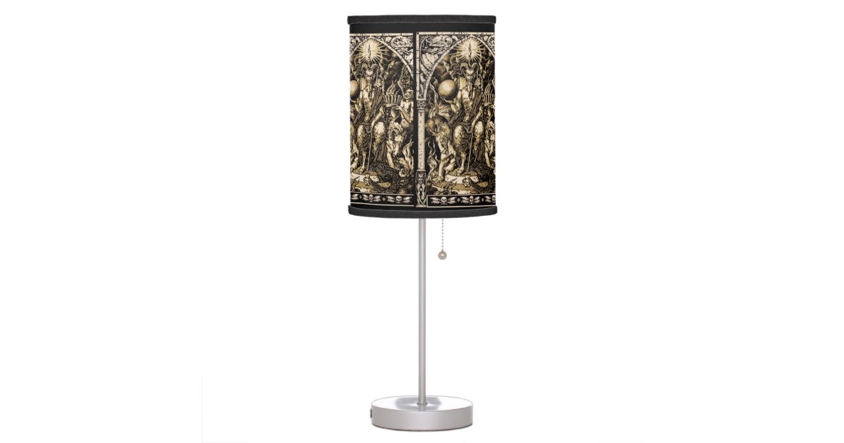 Satan Enthroned Lamp | Zazzle