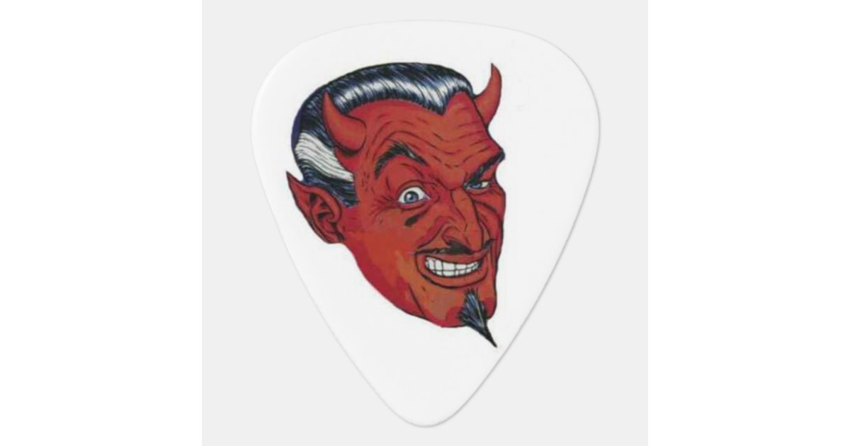 satan guitar pick | Zazzle