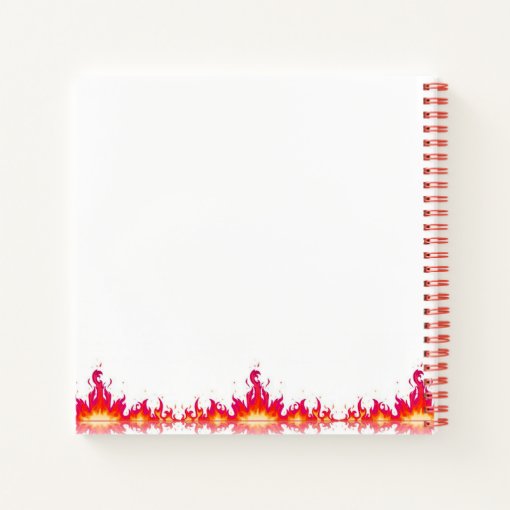 Satan in high heels | Funny quote Notebook | Zazzle