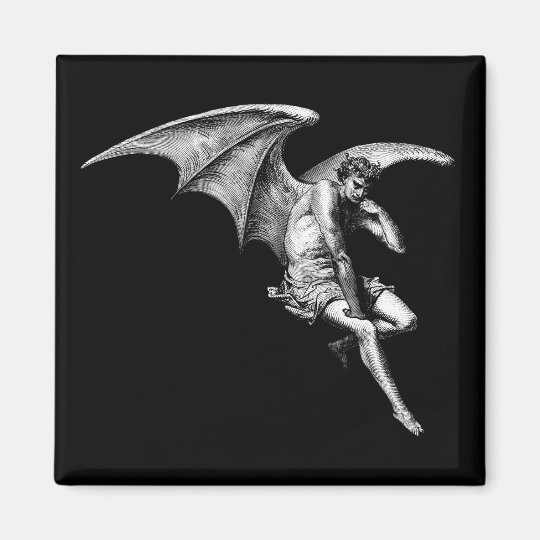 Satan Thinking Magnet | Zazzle.com