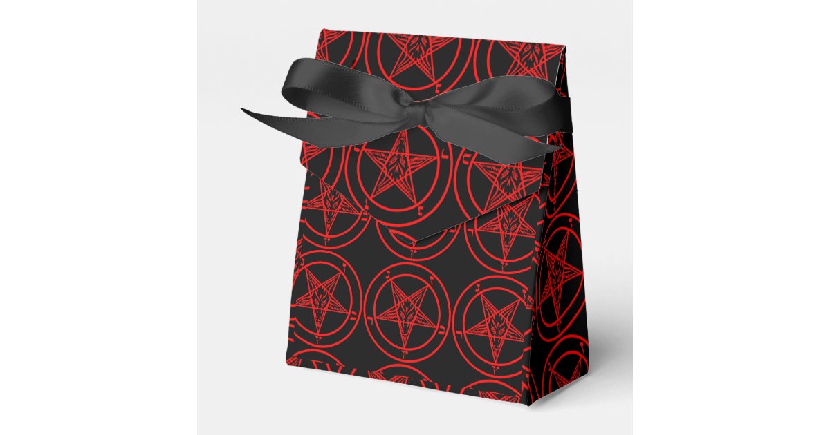 Satanic Baphomet Favor Boxes | Zazzle