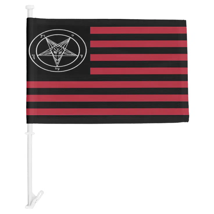Satanic Flag | Zazzle