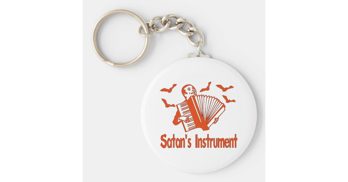 Satan's Instrument Keychain | Zazzle