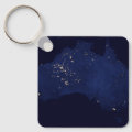 Satellite The Night Lights Of Australia. Keychain | Zazzle
