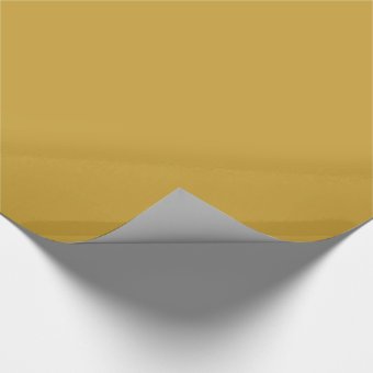 Satin Sheen Gold Wrapping Paper | Zazzle