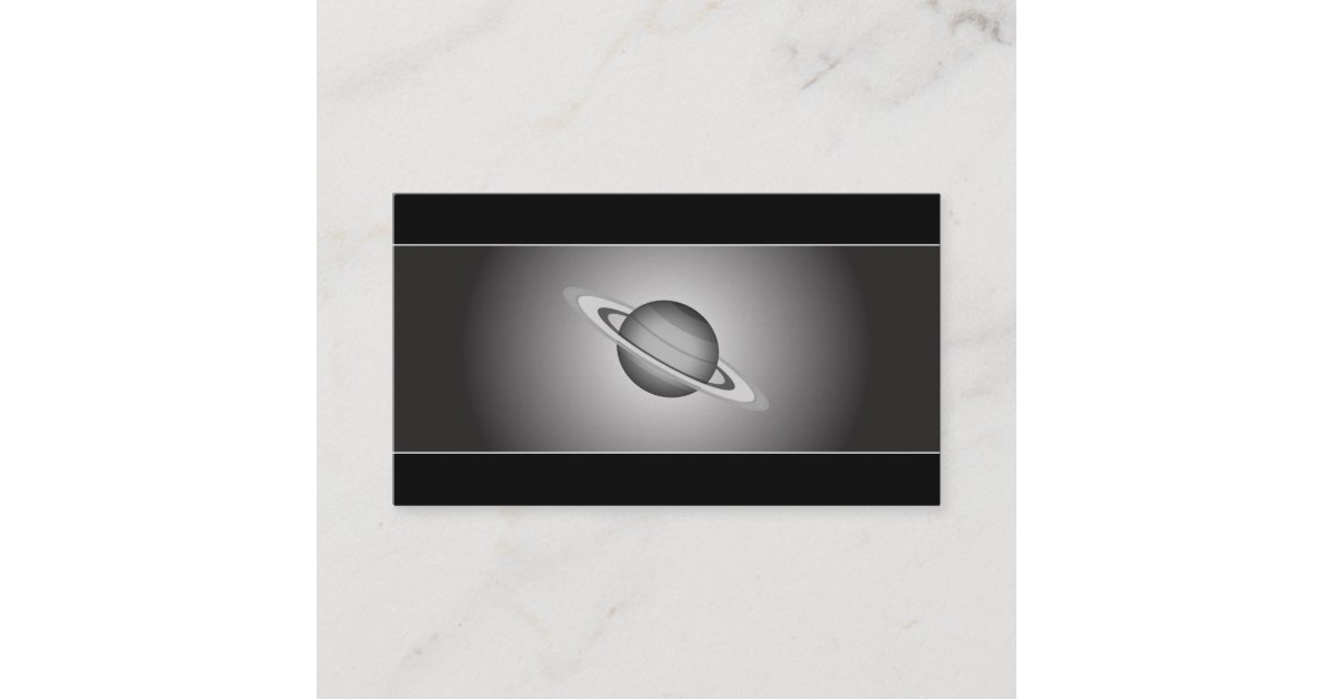 Saturn - Astronomy Business Card | Zazzle
