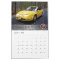 Saturn Car Club Custom Printed Calendar | Zazzle