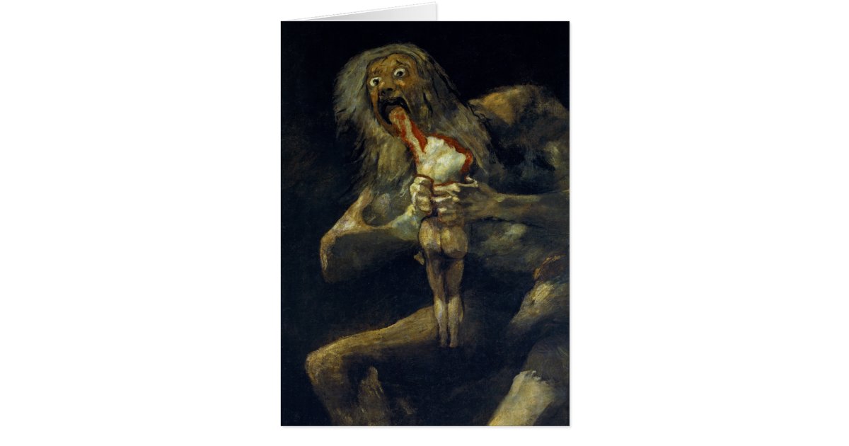 Saturn Devouring His Son by Francisco de Goya | Zazzle