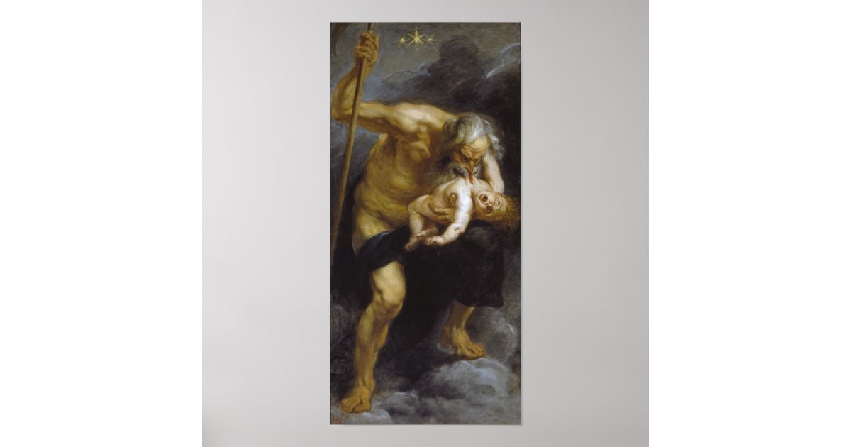 Saturn Devours His Son Poster | Zazzle