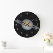 Saturn Large Clock | Zazzle