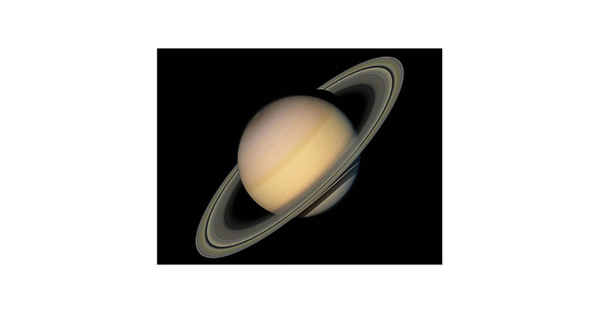 Saturn Postcard | Zazzle.com