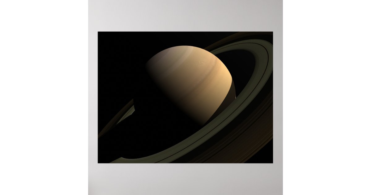 Saturn Poster | Zazzle