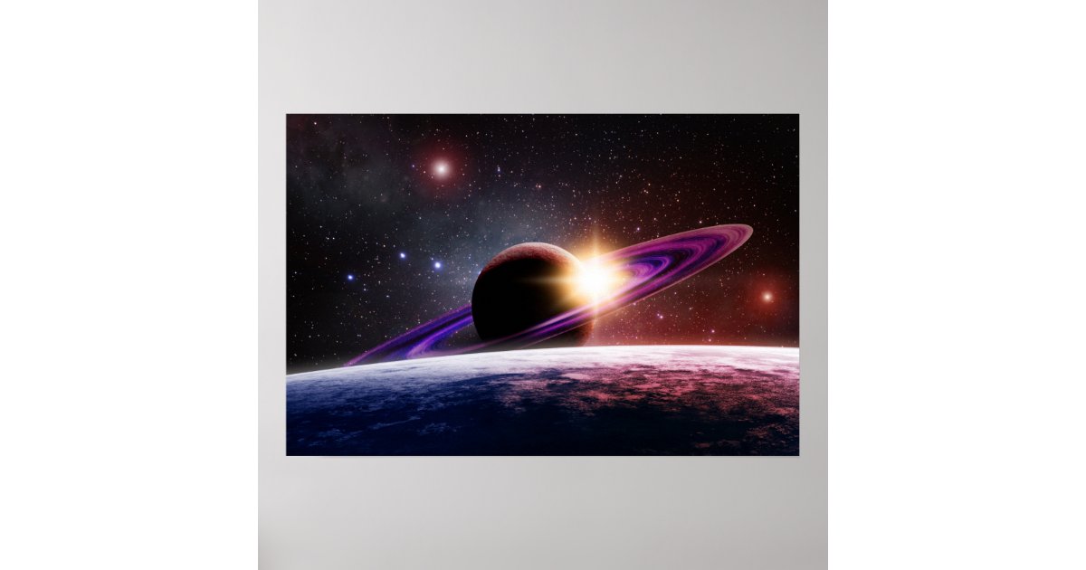 Saturn Poster | Zazzle