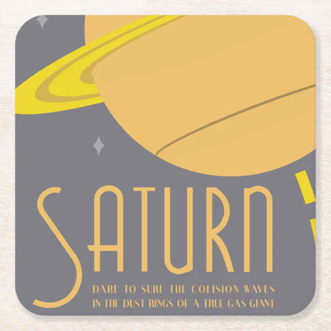 Saturn Space Coaster | Zazzle