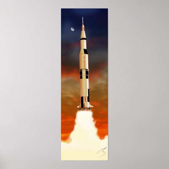 Saturn V Poster | Zazzle.com