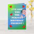 Saucy Birthday Card | Zazzle