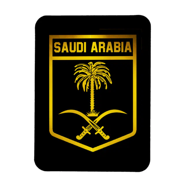 Saudi Arabia Emblem Magnet | Zazzle