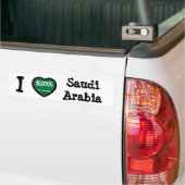 Saudi Arabia Flag Bumper Sticker | Zazzle
