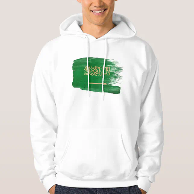 Saudi Arabia Flag Hoodie | Zazzle