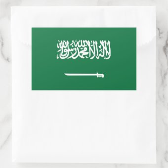Saudi Arabian flag Stickers | Zazzle
