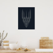 Sauron Head Icon Poster | Zazzle