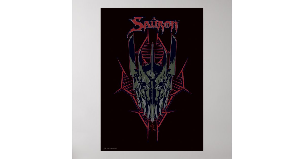 Sauron Icon Poster | Zazzle
