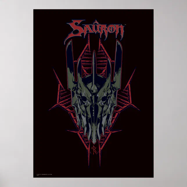 Sauron Icon Poster | Zazzle