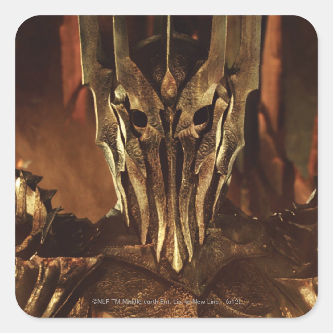 SAURON™ SQUARE STICKER | Zazzle