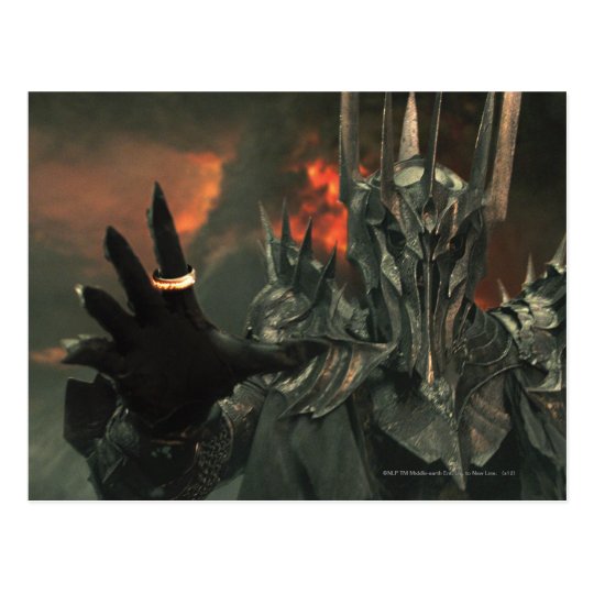 Sauron wth Hand Postcard | Zazzle.com