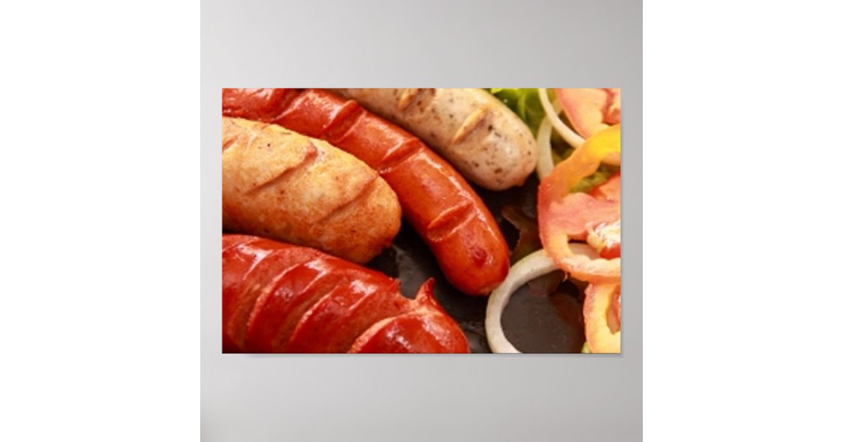 Sausages Poster | Zazzle