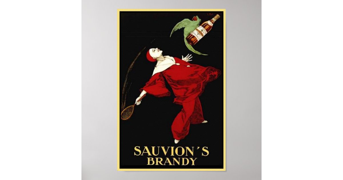 Sauvion's Brandy Poster | Zazzle