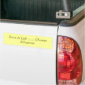 Save A Life ........Choose Adoption Bumper Sticker | Zazzle