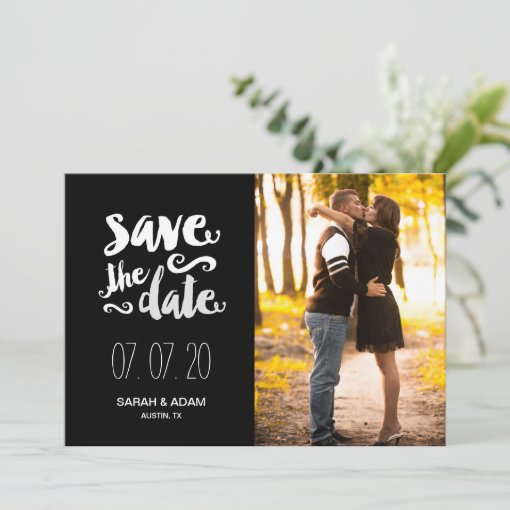 Save Our Date | Photo Save the Date Card | Zazzle