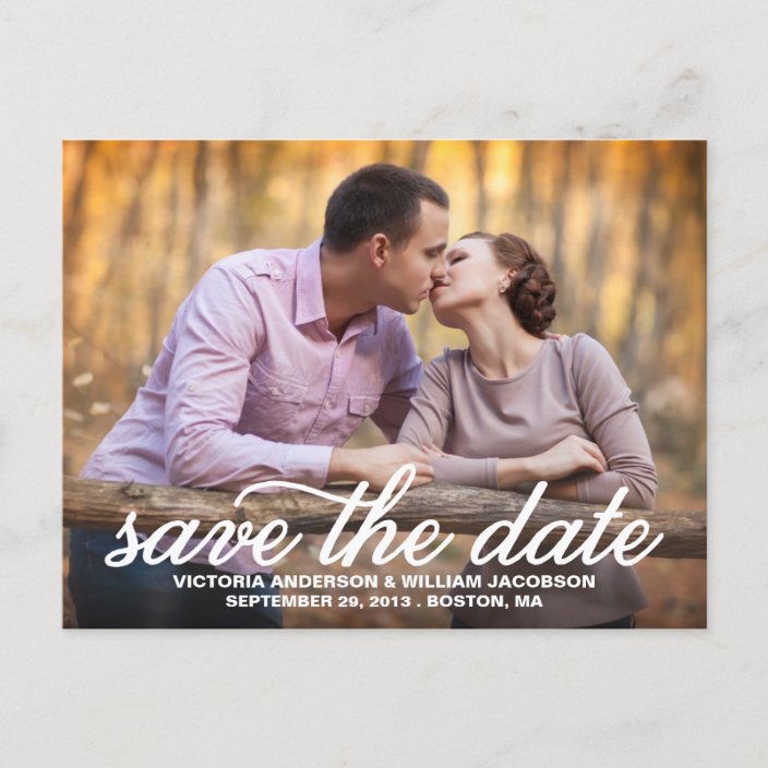 SAVE OUR DATE | SAVE THE DATE ANNOUNCEMENT | Zazzle
