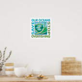 Save Our Oceans Poster | Zazzle