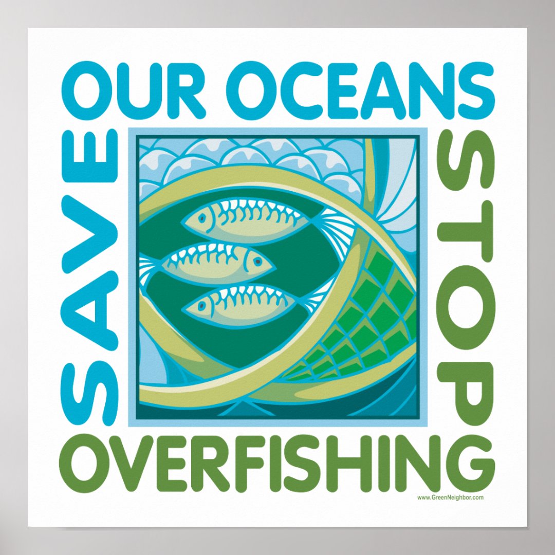 Save Our Oceans Poster | Zazzle