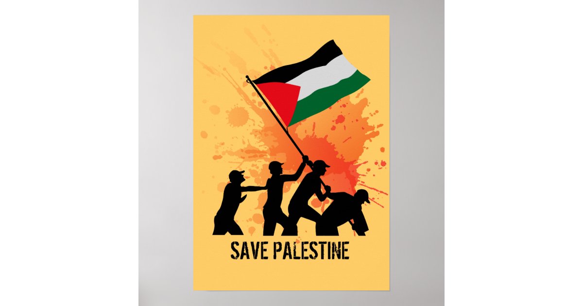 Save Palestine Poster | Zazzle