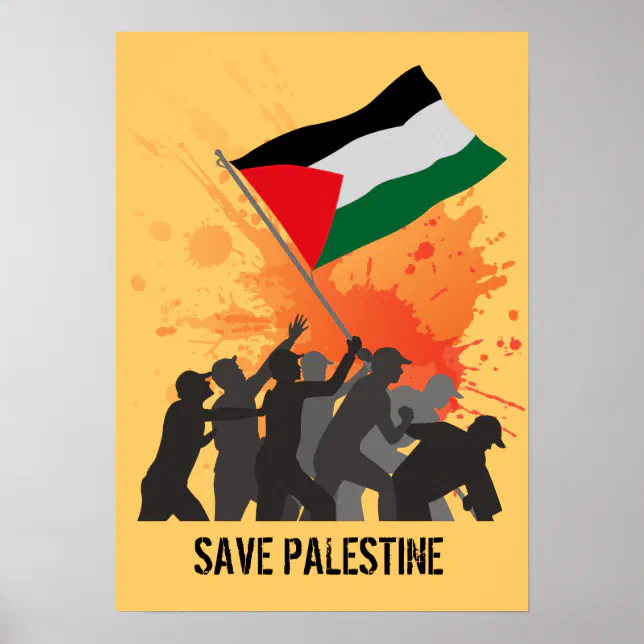 Save Palestine Poster | Zazzle