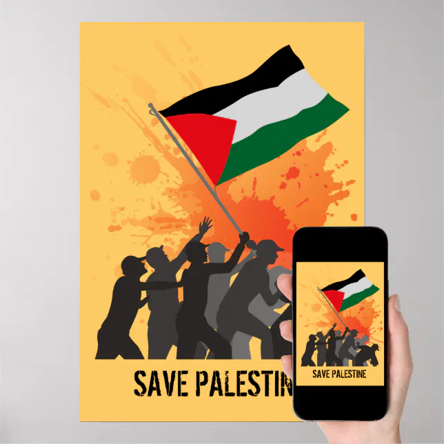 Save Palestine Poster | Zazzle