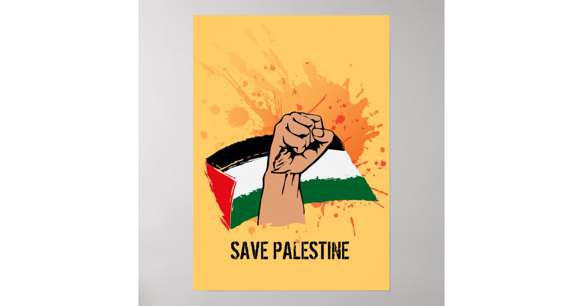 Save Palestine Poster | Zazzle