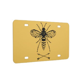 Save the bees license plate | Zazzle