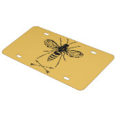 Save the bees license plate | Zazzle