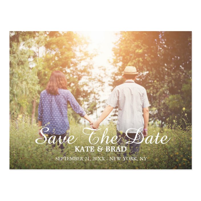 Save the Date Announcement Postcard | Zazzle.com