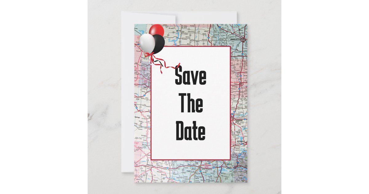 Save The Date Birthday Party Invitation | Zazzle