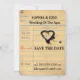 Save the Date Library Card | Zazzle