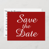 Save the Date - Postcard - Sharon Rhea | Zazzle