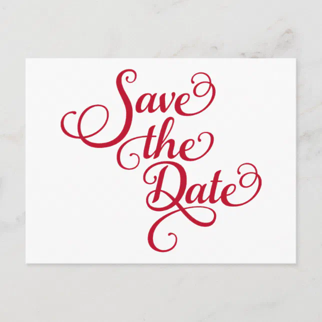Save the date, text design, word art, invitation | Zazzle
